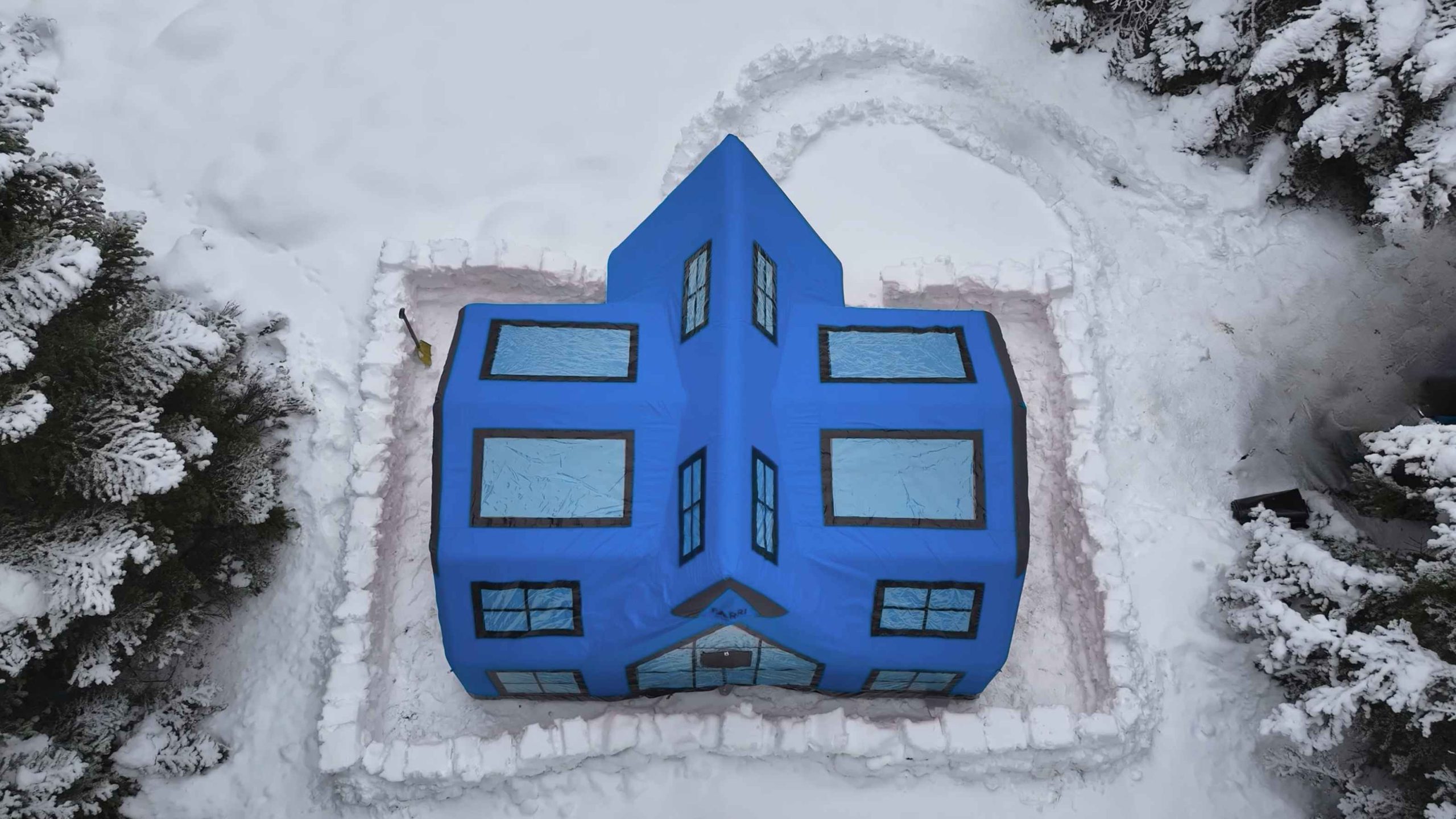 Inflatable tent Nesta VILA Model – FARRI OUTDOOR | Inflatable Tents ...