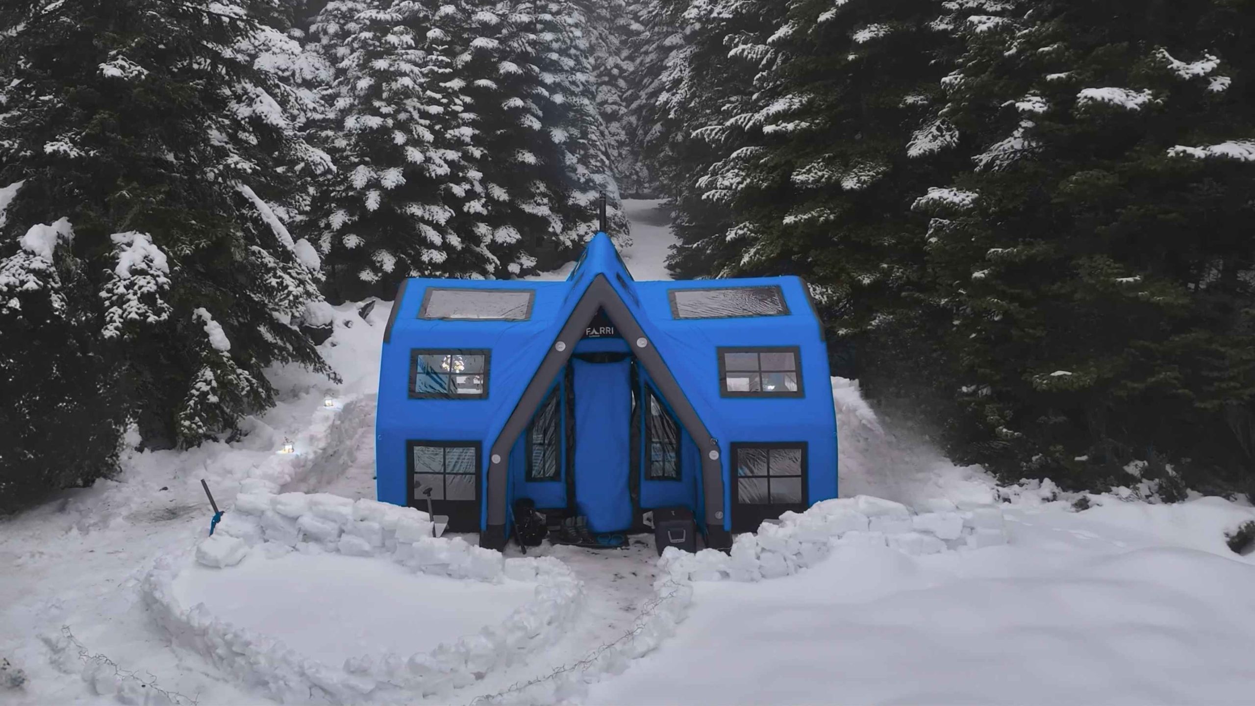 Inflatable tent Nesta VILA Model – FARRI OUTDOOR | Inflatable Tents ...